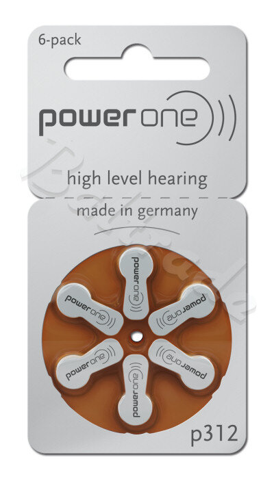 60 x bateria cynkowo-powietrzna Power One Varta 312 - sklep internetowy hurt.com.pl