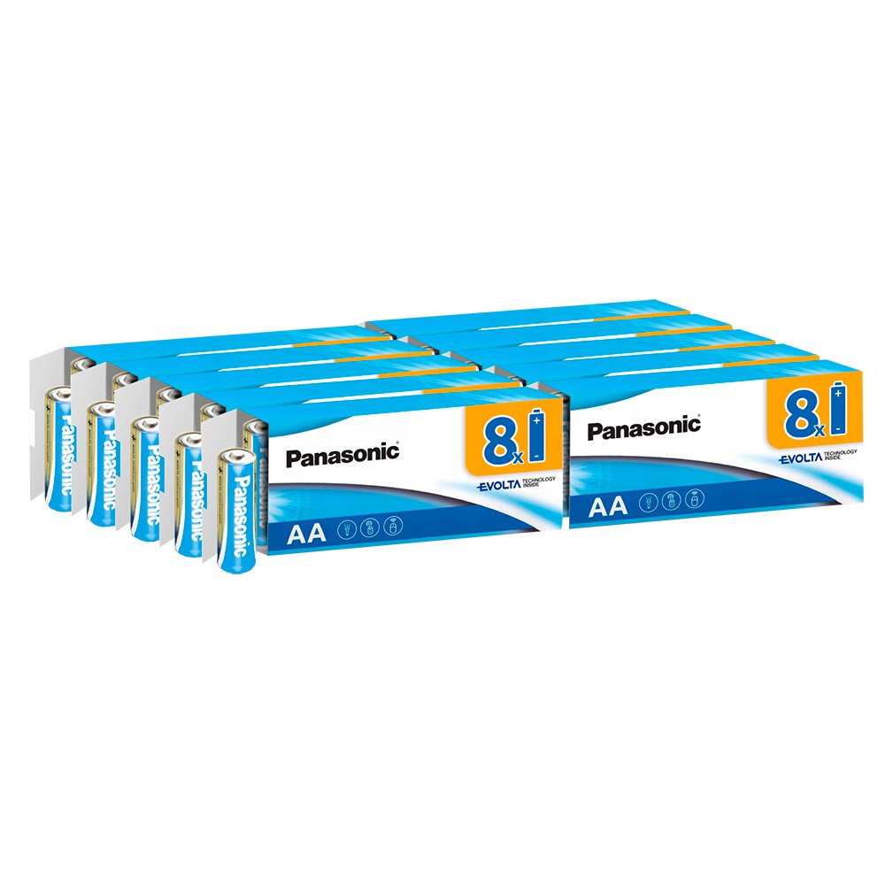 Bateria AA / LR6 Panasonic EVOLTA TECH INSIDE - 80 sztuk - sklep internetowy hurt.com.pl