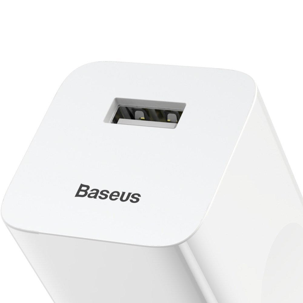 Baseus QC3.0 FC67E CCALL-BX02 24W szybka ładowarka sieciowa z gniazdem USB Quick Charge 3.0 ...