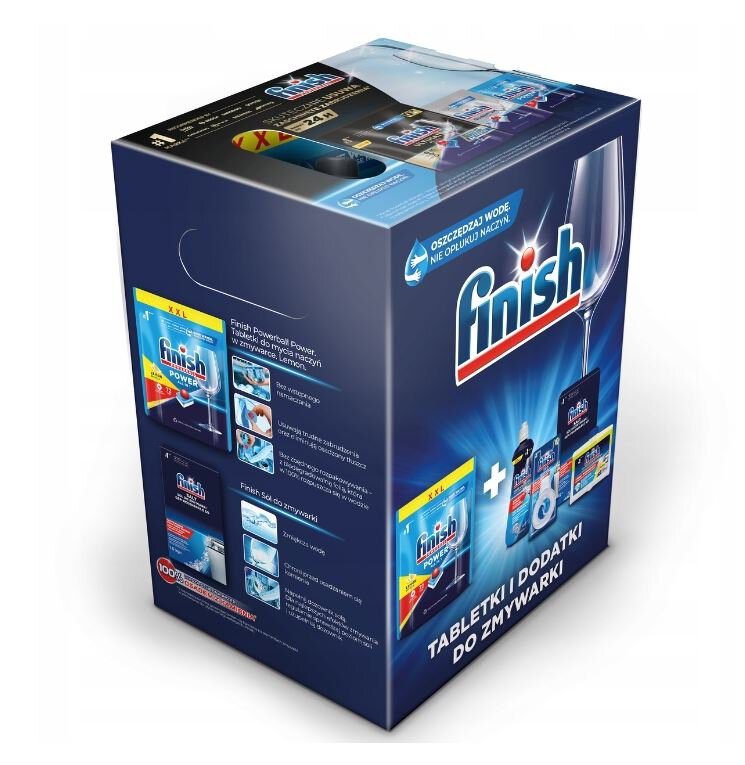 Finish BOX Zestaw do zmywarki Power Essential 72 - sklep internetowy ...