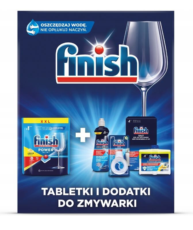 Finish BOX Zestaw do zmywarki Power Essential 72 - sklep internetowy ...