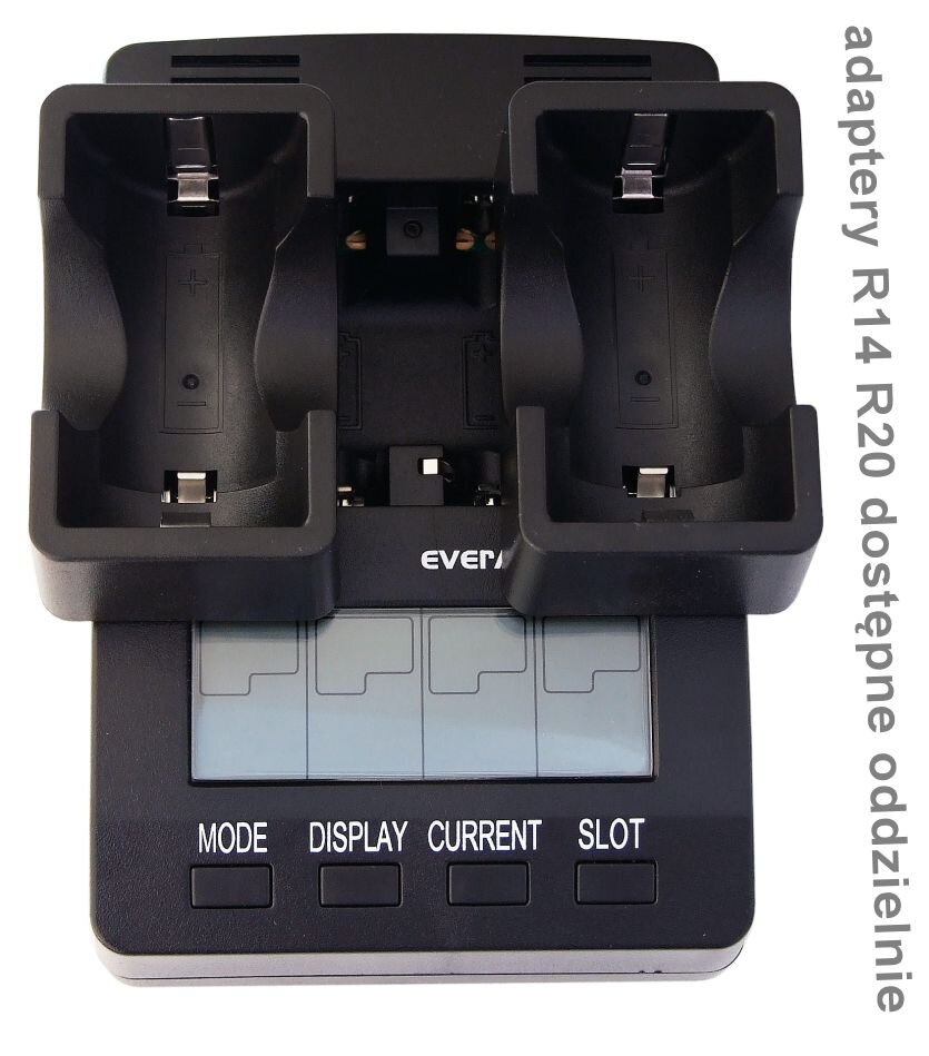 ładowarka everActive NC-3000 + 4 akumulatory Panasonic ENELOOP PRO R6 ...