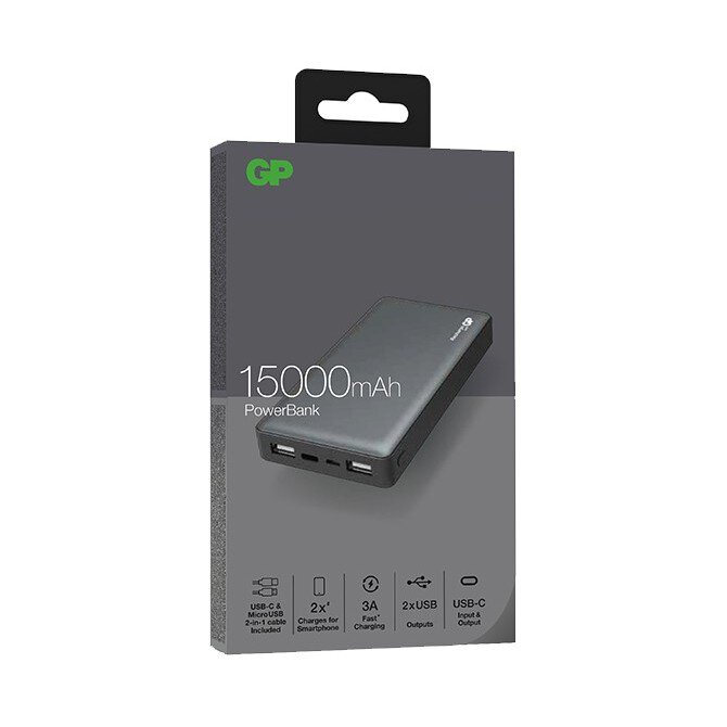Power Bank (powerbank) GP - Seria M - MP15MA 15000 mAh - sklep ...