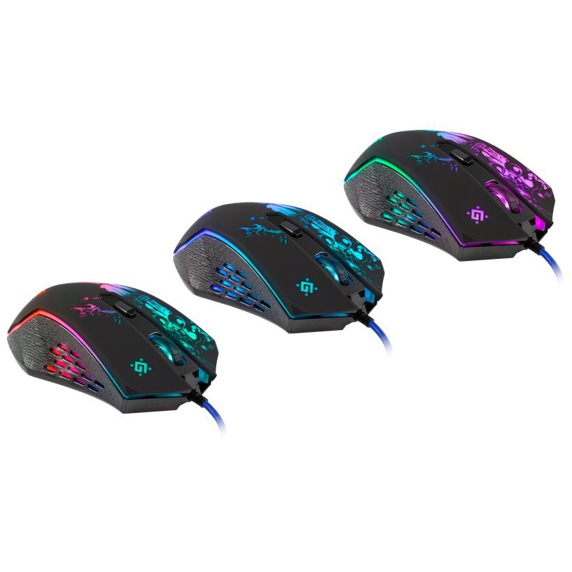 Mysz optyczna dla graczy USB Defender Sin Sister GM-933 7200DPI - sklep ...