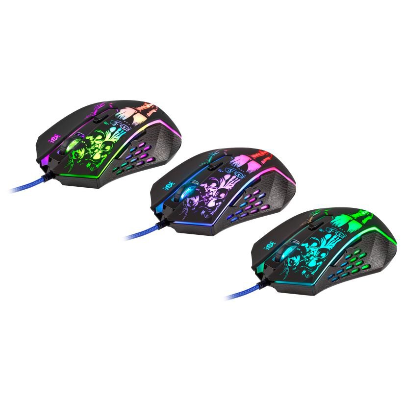 Mysz optyczna dla graczy USB Defender Sin Sister GM-933 7200DPI - sklep ...