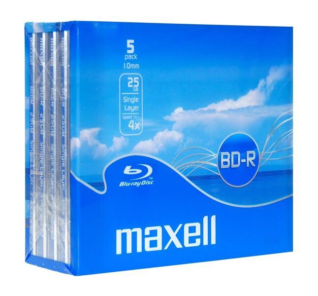 Płyta Blu-Ray BD-R 25GB 4x MAXELL Jewel Case - sklep internetowy hurt.com.pl