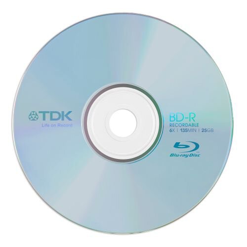 Płyta Blu-Ray BD-R 25GB 4x TDK - koperta 1szt. - sklep internetowy hurt.com.pl
