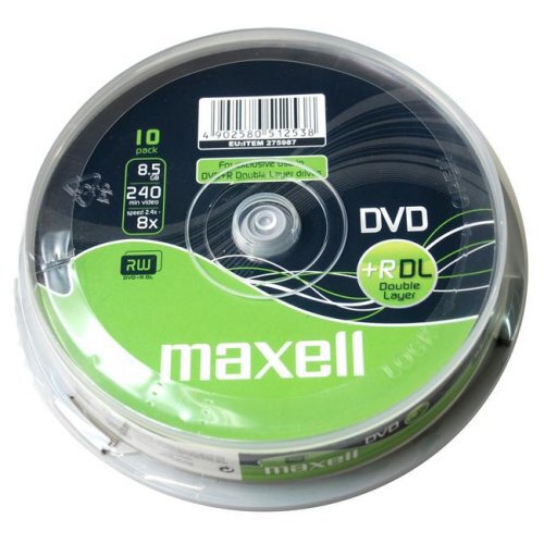 Płyty DVD+R DL 8,5GB 8X MAXELL CAKE10 - sklep internetowy hurt.com.pl