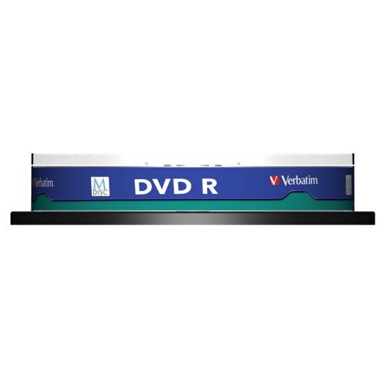 Płyty DVD R Verbatim M-DISC Lifetime Archival Print 43824 CAKE10 ...