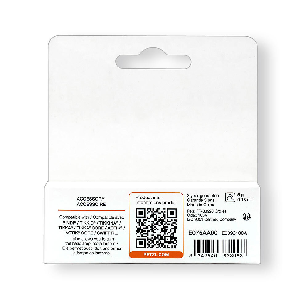 Pokrowiec na latarkę czołową Petzl Shell LT E075AA00 - sklep ...