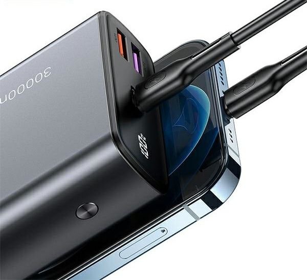 Power Bank (powerbank) USAMS PB59 CMXLOGTC01 65W QC3.0 SCP PD 30000mAh ...