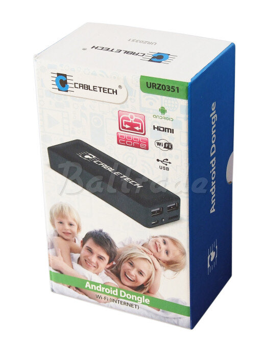 Smart Android TV BOX Cabletech URZ0351 + klawiatura 2w1 ART AK-66 ...