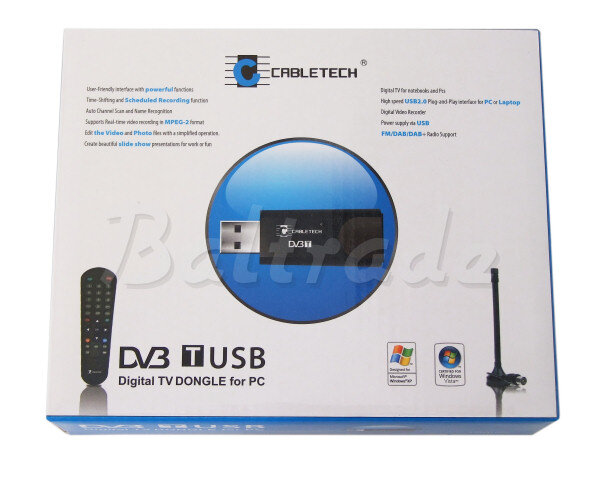 Tuner USB DVB-T Cabletech HD URZ0184 - sklep internetowy hurt.com.pl