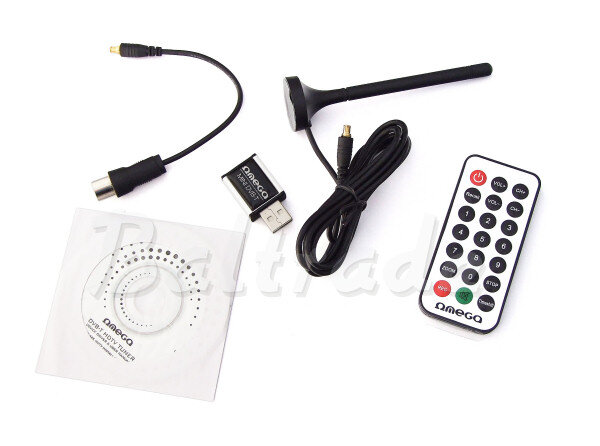 Tuner USB DVB-T Omega T300 NANO HD - sklep internetowy hurt.com.pl