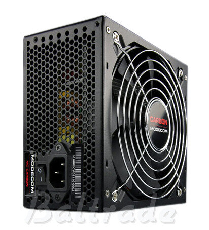 Zasilacz ATX Modecom Carbon 620W Fan 140mm - sklep internetowy hurt.com.pl